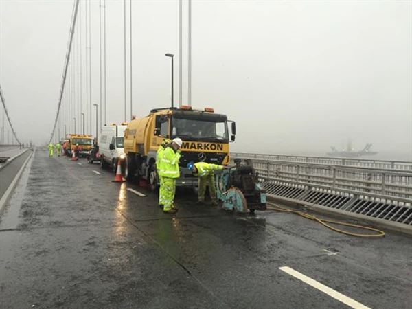 Proactive Road Improvement Work Taking Place During Bridge Closure